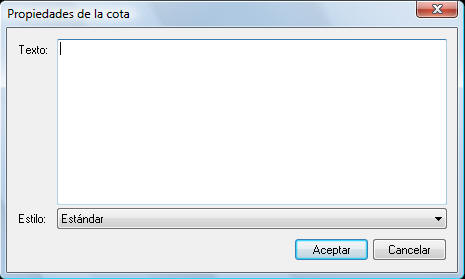 Ayuda XXwin - Dibujar/Cota lineal